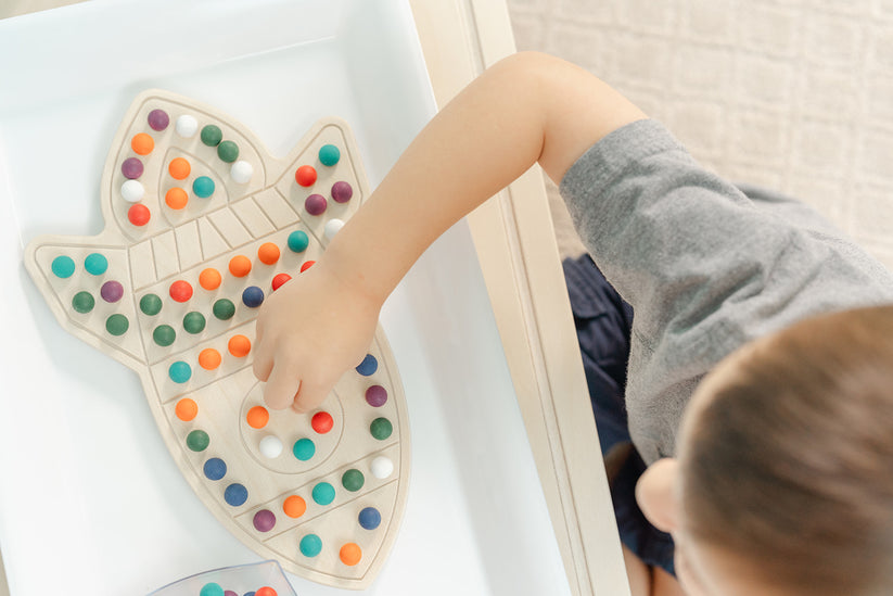 Wooden Space Activity Board | Educational STEM Toy | Ages 3-6 | Fine ...